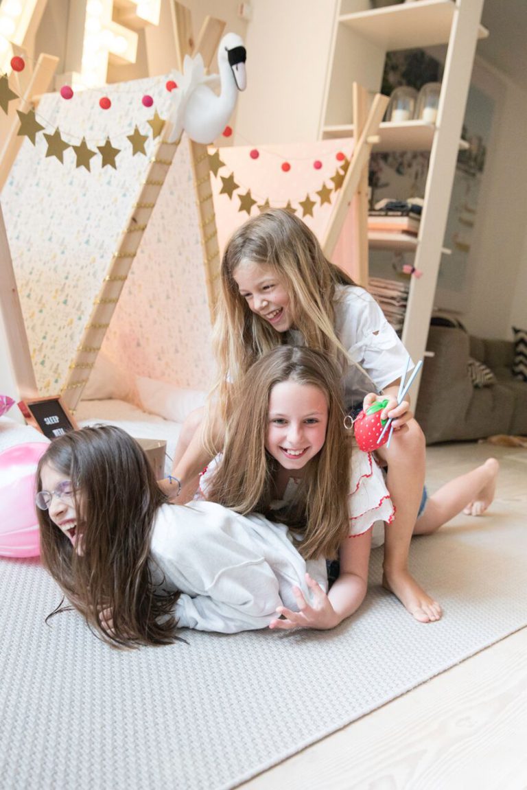 A Gorgeous 'Goodbye' Sleepover for Lily » Muddy Boots Sleepover Parties