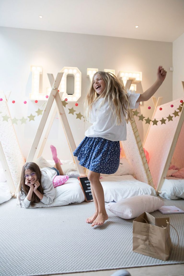 A Gorgeous 'Goodbye' Sleepover for Lily » Muddy Boots Sleepover Parties