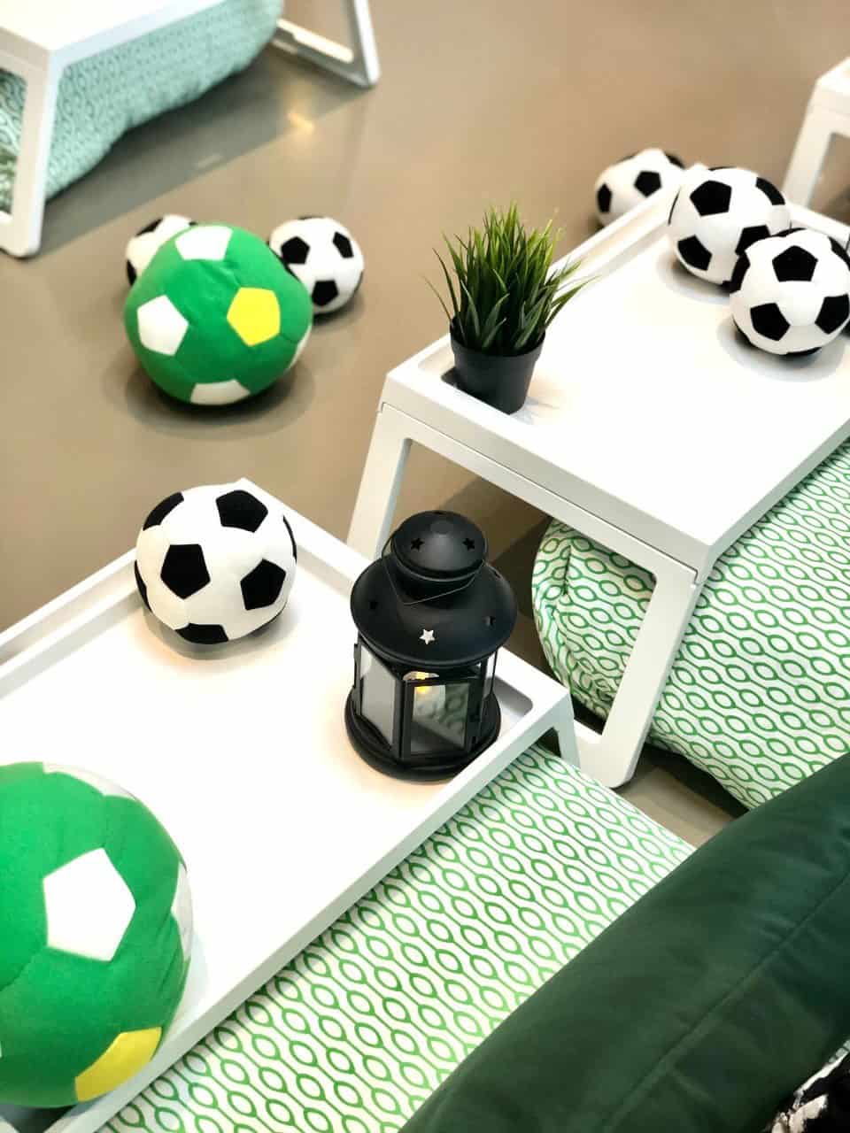 Kick off the birthday celebrations with a football themed sleepover ...